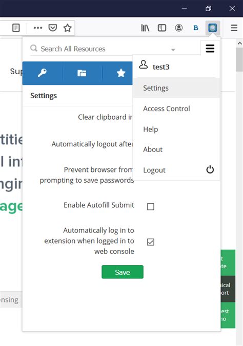 Firefox Browser Extension