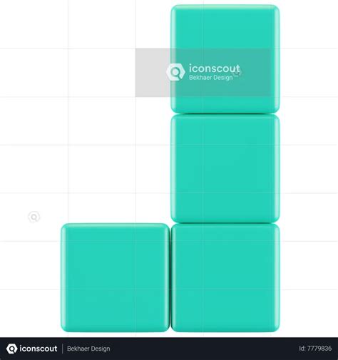 Tetris 3d Icon Free Download Sports And Games 3d Icons Iconscout