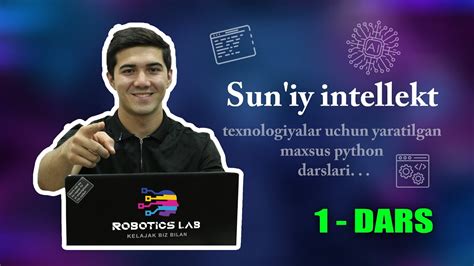 1 Dars Kirish Python Robotics Lab Youtube