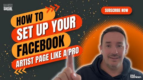 How To Set Up Your Facebook Artist Page Like A Pro Youtube