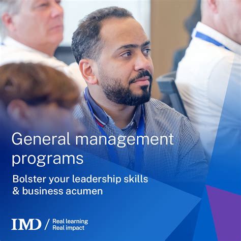 Imd On Linkedin General Management Programs Imd Business School For