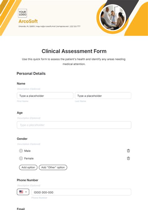 Free Home Health Assessment Form Template To Edit Online