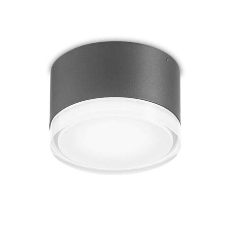 Urano Outdoor Wall Ceiling Light Small Big In Anthracite Or White