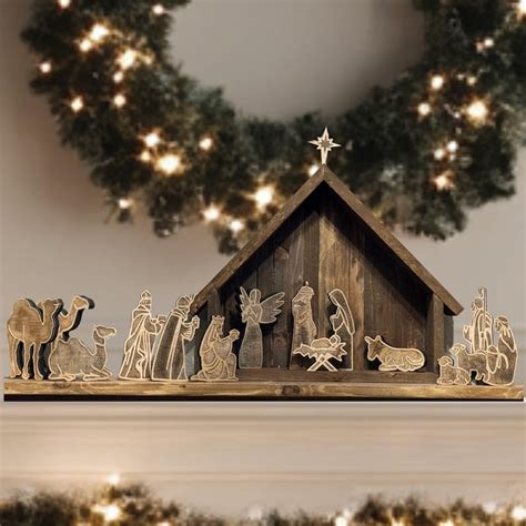 Cute Nativity Set Etsy