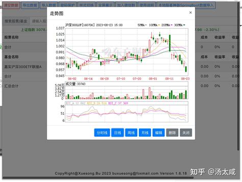 股票基金实时查看浏览器插件 摸鱼神器 股票 基金 知乎