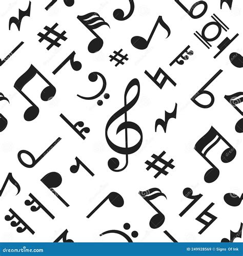 El Signo Vectorial Del Símbolo De La Nota Musical Está 51 Off