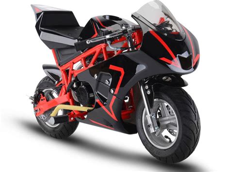 Gas Pocket Bike Gt 49cc 2 Stroke Red