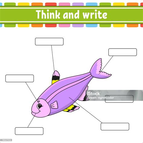본체 부분 단어를 학습 교육 개발 워크 시트 영어 공부를 위한 활동 페이지 어린이를위한 게임 재미있는 캐릭터 격리된 벡터 그림입니다 만화 스타일입니다 0명에 대한 스톡 벡터