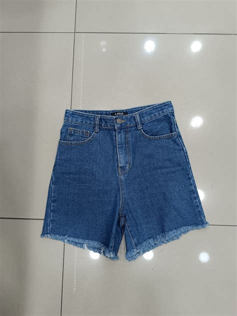 Ahoo M사이즈 밑단올풀림 빈티지 청반바지 중고 구제 세컨웨어