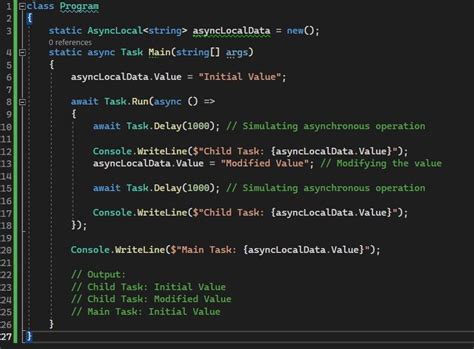 Omid Saremi On Linkedin Csharp Asyncprogramming Asynclocal