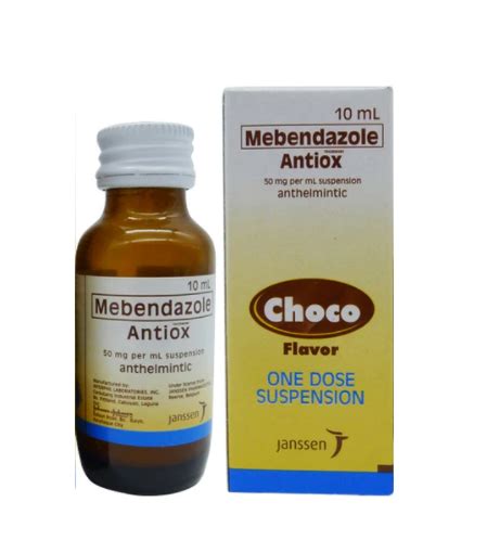 Antiox Chocolate Flavored Oral Suspension 10ml And 500mg 1 Tablet