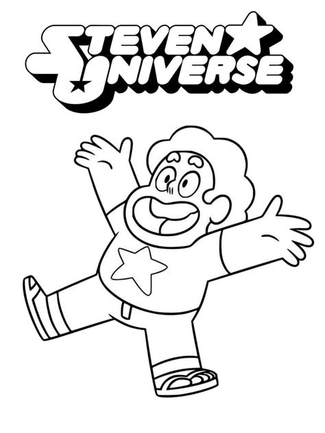 Fargelegg Din Verden Med Steven Universe Coloring Pages
