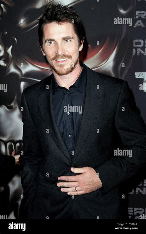 Christian Bale Paris Premiere Of Terminator Salvation Held At Le