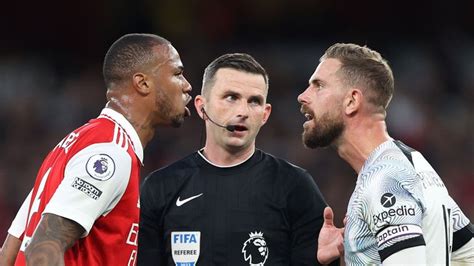 No Fa Action Over Gabriel Jordan Henderson Altercation In Arsenal Win