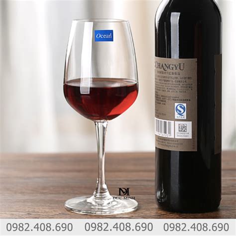 Ly Vang đỏ 370ml Ly Vang Thủy Tinh Ocean Lexington Water Goblet Bộ 6