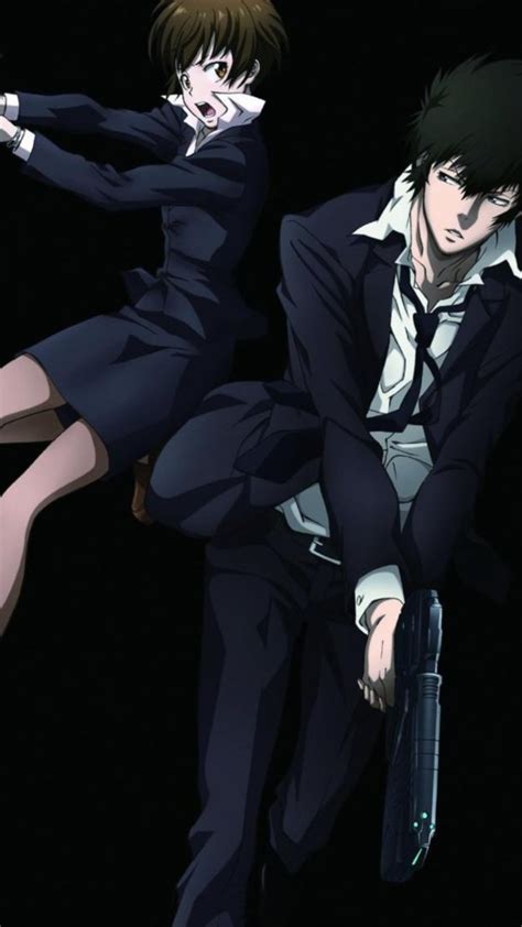 Psycho Pass Shinya Kogami Akane Tsunemori Samsung Gt I9300 Galaxy S3