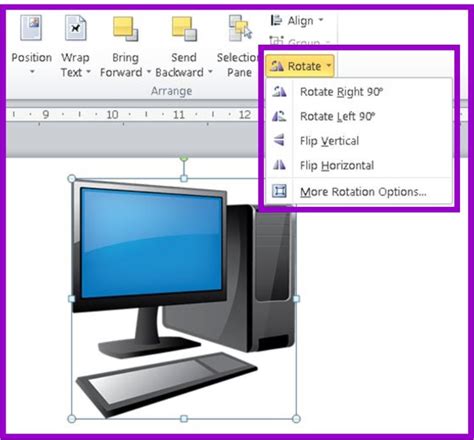 Rotate Function क्या है Ms Word में Rotate Function का उपयोग कैसे करे Basic Computer Hindi