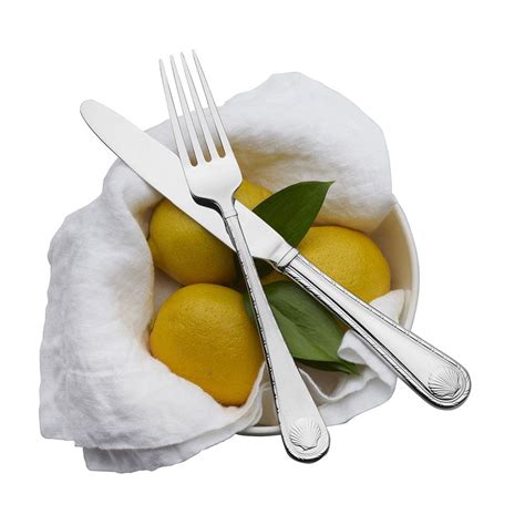 Shell 45 Piece Flatware Set Service For 8 Mikasa