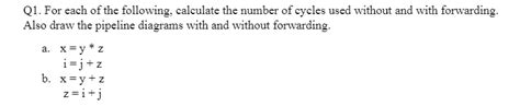 Solved Q For Each Of The Following Calculate The Number Chegg