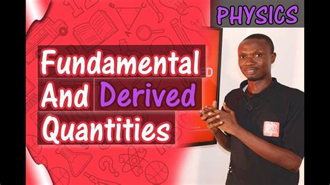All You Need To Know About Fundamental And Derived Quantities Youtube
