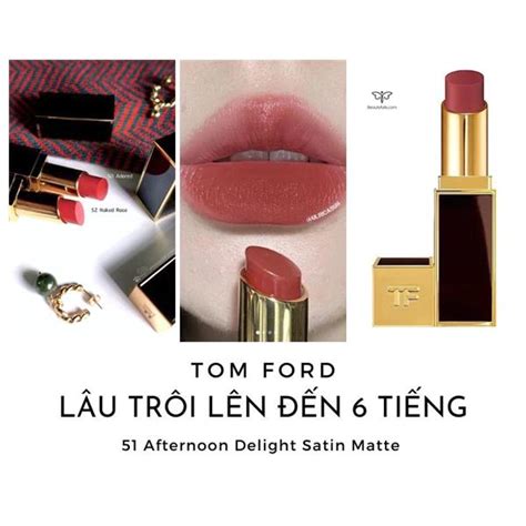 Son Tom Ford 52 Naked Rose Satin Matte Màu Hồng Khô Giá Tốt