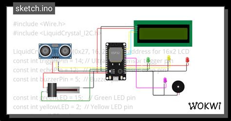 Flood Monitor Normal Copy Wokwi Esp32 Stm32 Arduino Simulator