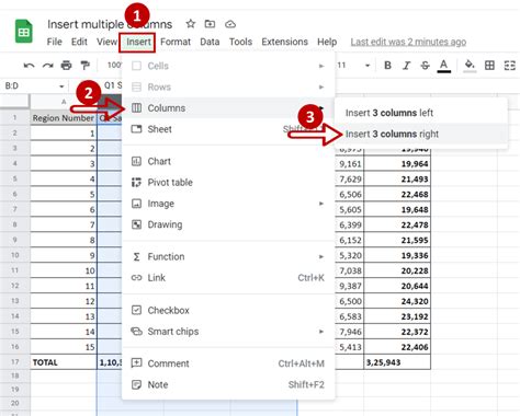 How To Insert Multiple Columns In Google Sheets SpreadCheaters