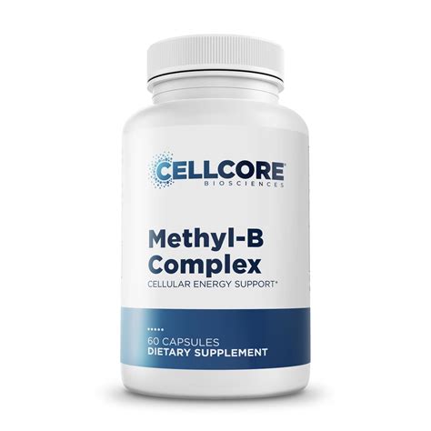 Methyl B Complex For Energy Mood And Methylation Cellcore Body Fabulous Health Clinic