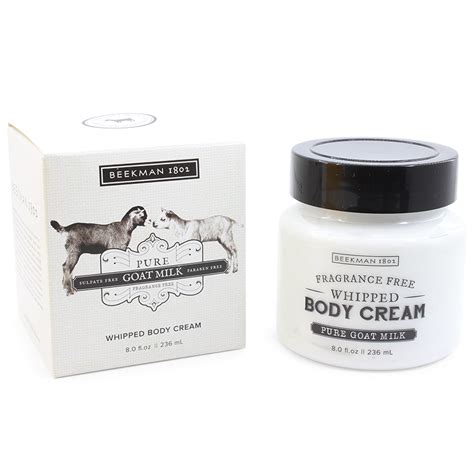 Beekman 236ml Pure Goat Milk Whipped Body Cream Skincare Australia