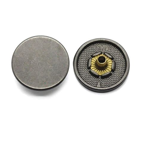 Flat Metal Buttons Supplier High Quality Clothing Bulk Buttons
