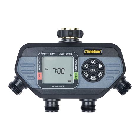 Melnor Hydrologic 73280 Advanced Four Zone Electronic Water Timer