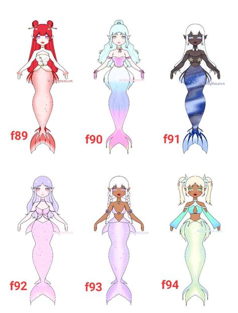 Mermaid Adopts By Sinagtalaart On Deviantart