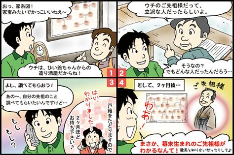 家系図作成本舗～家族の歴史を実感できる家系図～