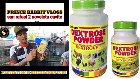 DEXTROSE POWDER Para Saan At Paano Gamitin Rabbit Vlogs Basic