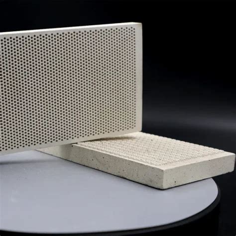 Dry Pressing Process Electrothermal Ceramics Cordierite Bearing Plate Cordierite Ceramic