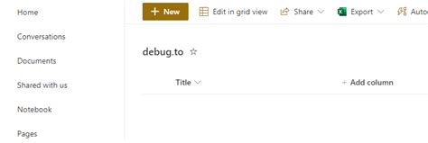 Edit Sharepoint List In Microsoft Lists Debugto