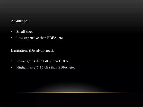 Semiconductor Optical Amplifier Soa Pptx Computer Networking Computing