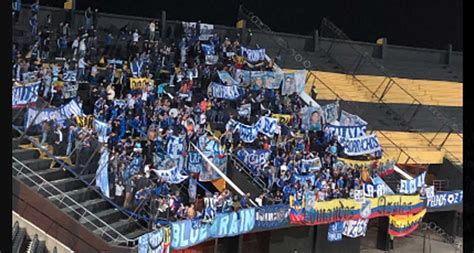 Video La Hinchada Que Acompañó A Millonarios En La Visita A Peñarol