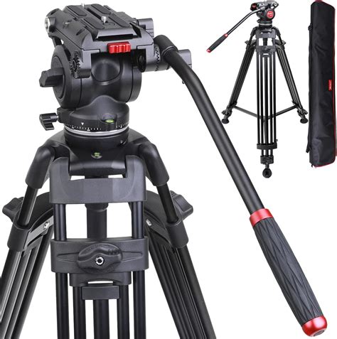 Heavy Duty Video Tripod System Bv12t 72 Inch Professional Complete Tripod Units