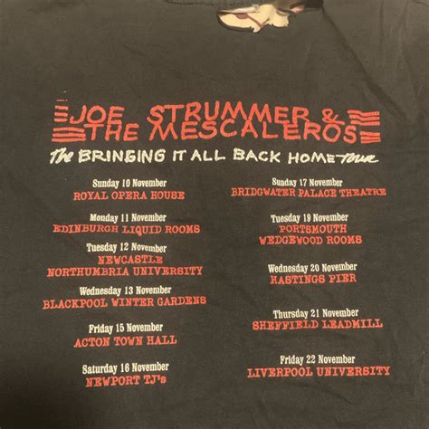 Joe Strummer Ny 1985 Gone Twenty Years Today The Future Is Still Unwritten R Oldschoolcool