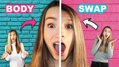 Body Swap 24 Hour Sisters Body Switch And Funny Pranks Youtube