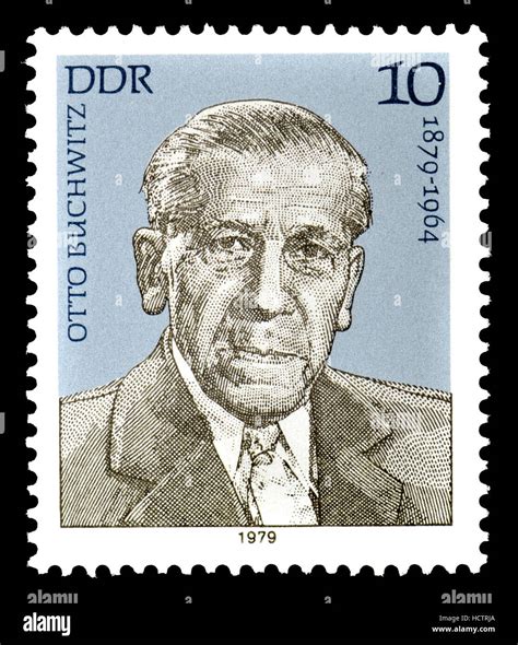 Briefmarke Der Ddr Ddr 1979 Otto Buchwitz 1879 1964 Deutscher