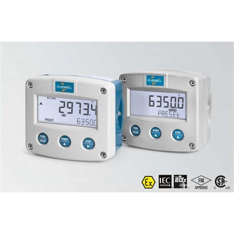 Fluidwell F Series F030 Intrinsically Safe Batch Controller