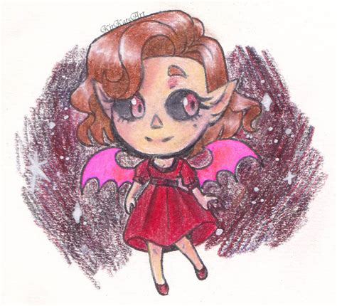 Chibi Bat Wings By Kitkatsart On Deviantart