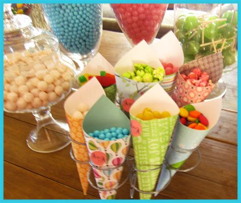 Candy Cones Parties And Patterns