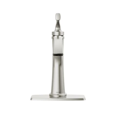 Single Handle Bathroom Faucet In Spotshield Brushed Nickel 15864lf Sp