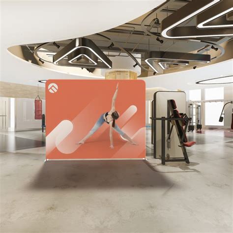 Straight Fabric Backdrop 2920x2300 Fabricsystems