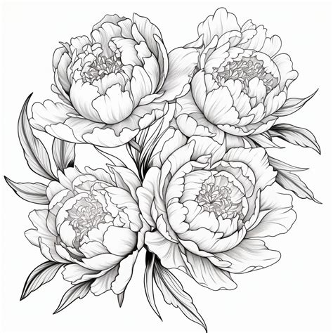 Desenho 12 De Flores Para Colorir