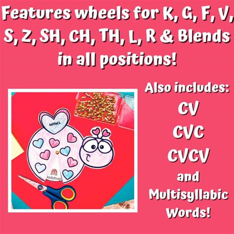 Valentines Day Craft Articulation Love Bug Craft Speech Therapy Speech