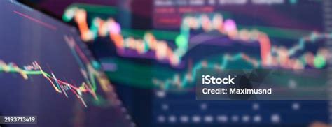 Dynamic Visualization Of Financial Data With A Candlestick Chart Of The Stock Market And Bright